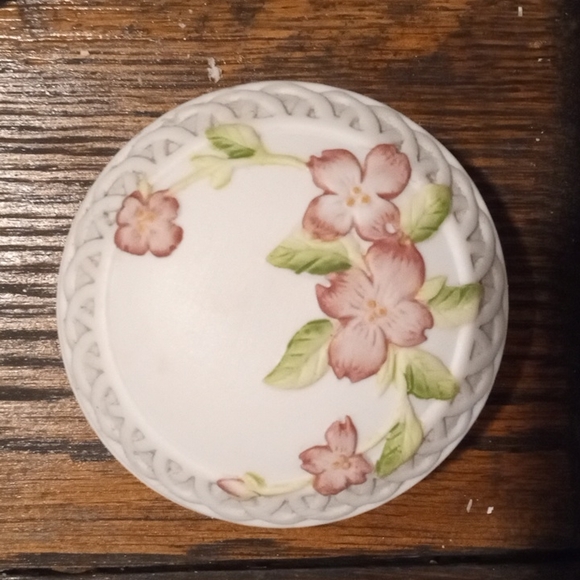 Lefton | Accents | Hand Painted Lefton China Floral Trinket Dish Dated ...